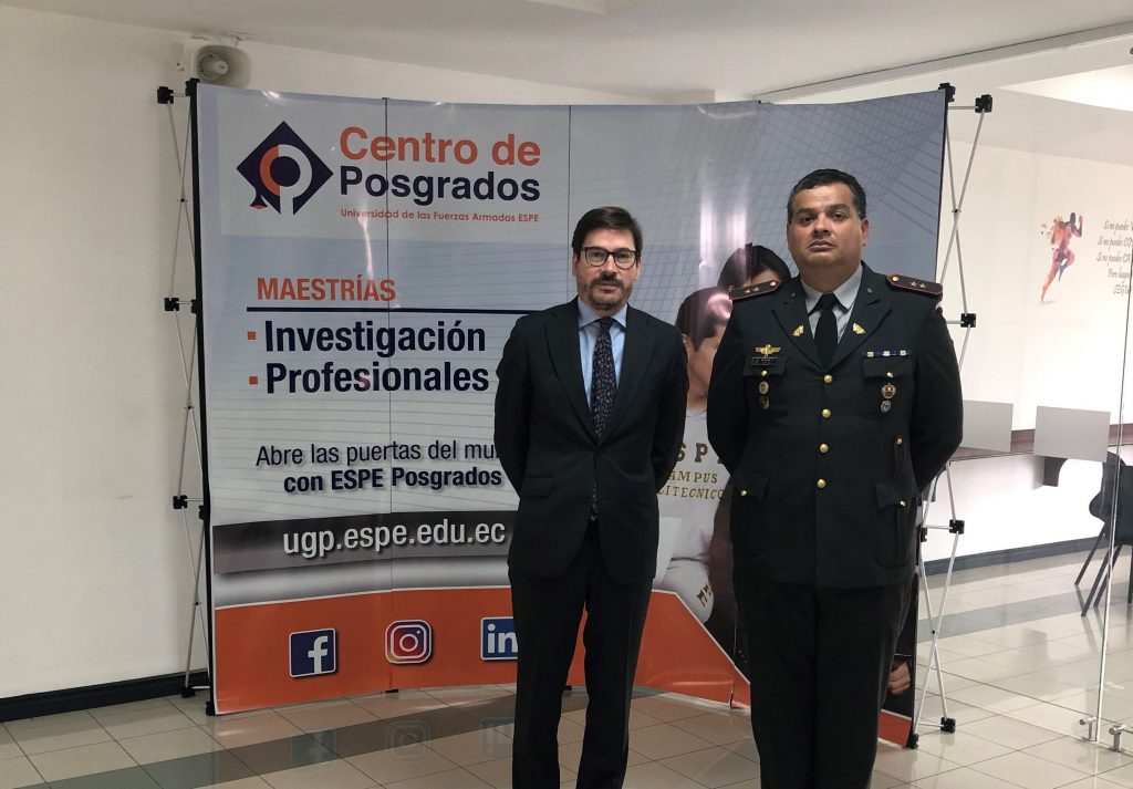 Universidad de las Fuerzas Armadas ESPE | Visita institucional EUDE